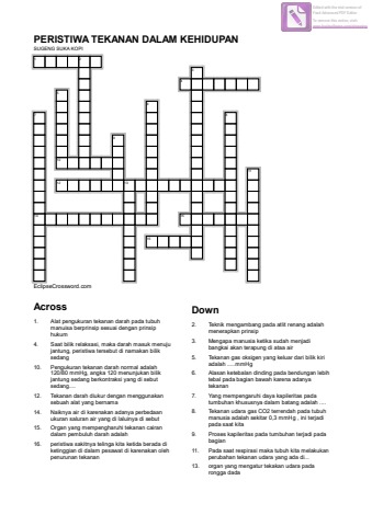 TTS PERITIWA TEKANAN DALAM KEHIDUPAN - tonorusman Flip PDF | AnyFlip