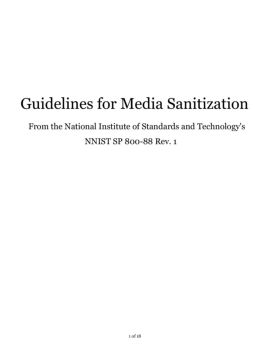 Guidelines for Media Sanitization - InterConnection - Guset User Flip PDF | AnyFlip