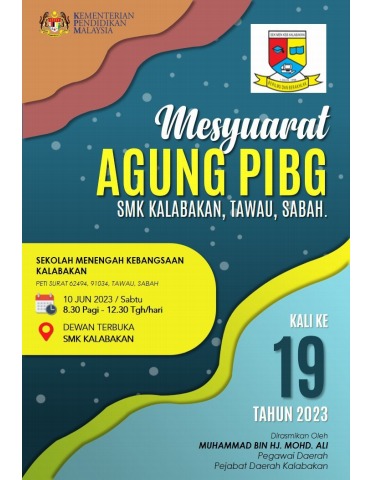 MESYUARAT AGONG SMK KALABAKAN - smkkalabakan tawau Flip PDF | AnyFlip