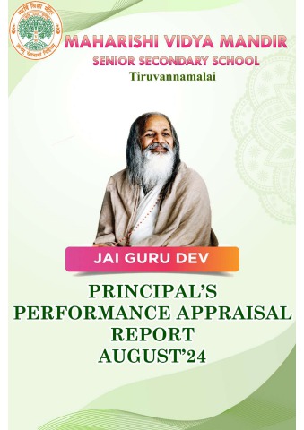 Principal Apprisal report 2024