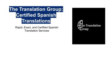 The Translation Group_ Certified Spanish Translation Services - The ...