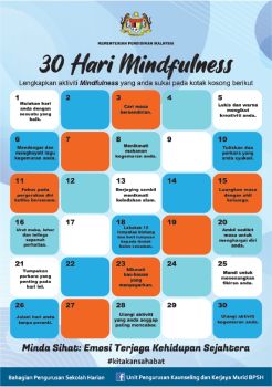 Kit Minda SIhat (Carta- 30 hari Mindfulness) - CIKGU QUDRA Flip PDF | AnyFlip