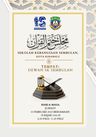 BUKU PROGRAM MAJLIS KHATAM AL-QURAN SK SEMBULAN 2022/2023 - g-46536724 ...