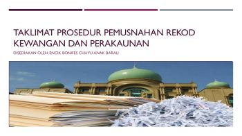 TAKLIMAT PROSEDUR PEMUSNAHAN REKOD KEWANGAN - bonifes3617 Flip PDF ...