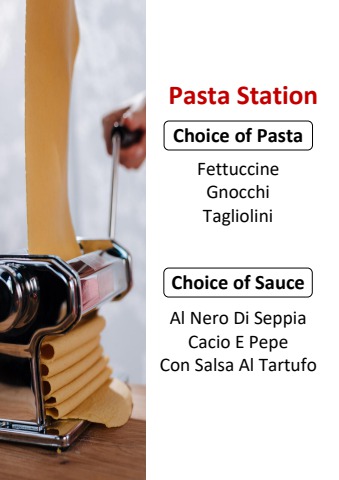 Pasta Station - SRG Info Flip PDF | AnyFlip