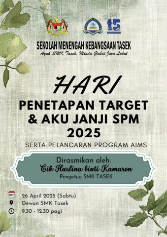 BUKU PROGRAM PENETAPAN TARGET SPM 2025