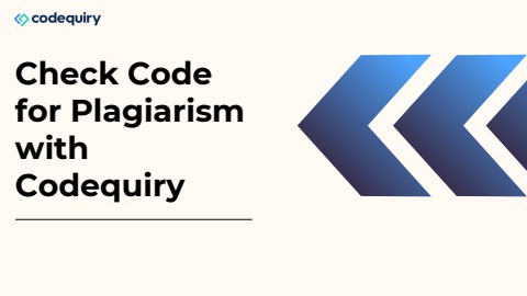 Codequiry: Check Code For Plagiarism with Advanced Detection Tools