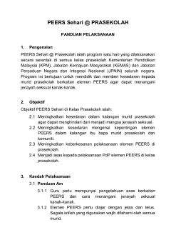 Modul PEERS PRASEKOLAH - aleeyafaziera Flip PDF | AnyFlip