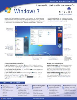 Windows 7 Quick Reference Guide - Guset User Flip PDF | AnyFlip