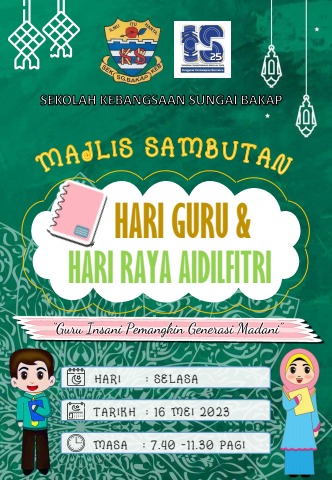 BUKU PROGRAM HARI GURU & HARI RAYA AIDILFITRI - ustazah muslihah Flip ...