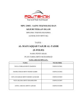 STK EFOLIO - Nooratirah Binti Mohd Sabri Flip PDF | AnyFlip