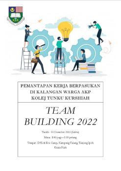 BUKU PROGRAM TEAMBUILDING AKP 2022 - warmheartedperson92 Flip PDF | AnyFlip