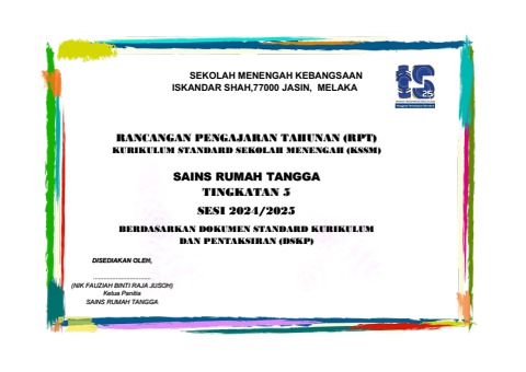 RPT SNRT T5 2024/25 - g-44378123 Flip PDF | AnyFlip