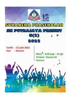 Buku Program Sukaneka Prasekolah 2022 - maimazura36 Flip PDF | AnyFlip