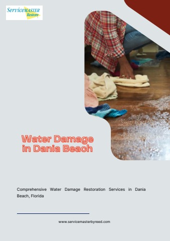Get the Best Water Damage Services in Dania Beach - Service Master By ...