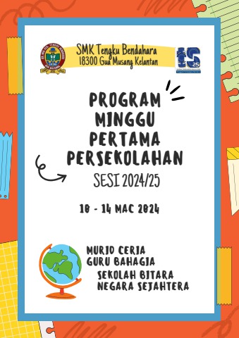 PROGRAM MINGGU PERTAMA PERSEKOLAHAN 2024/25 - NUR SHAHIDA BINTI SUHAIMI ...