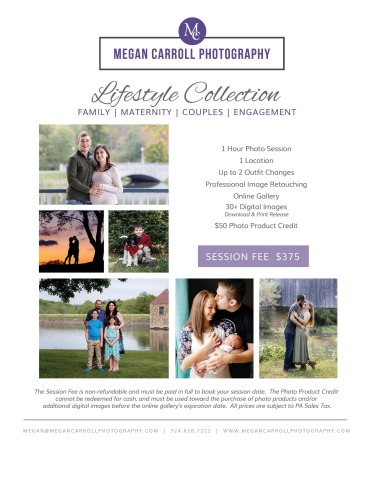 Megan Carroll Photography | Lifestyle Sessions