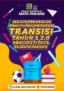 BUKU PROGRAM MAJLIS PERASMIAN PENUTUPAN PROGRAM TRANSISI TAHUN 1 SK ...