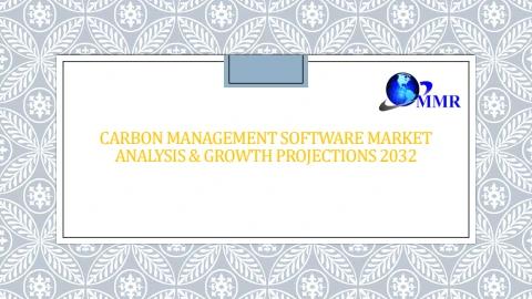 Carbon Management Software Industry Analysis