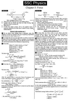 SSC-Engh-Ver-Physics-Note-Chapter-3 - mairarayan70 Flip PDF | AnyFlip