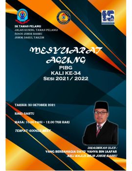 BUKU PROGRAM MESYUARAT AGUNG PIBG KALI KE 34 2021 - g-17007507 | Membalik PDF Dalam talian | AnyFlip