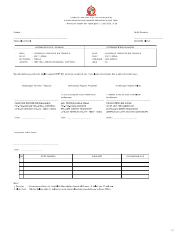 KLINIK PANEL - Muhammad Zafruddin Flip PDF | AnyFlip