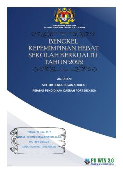 BUKU PROGRAM BENGKEL KEPEMIMPINAN HEBAT - anninafairose Flip PDF | AnyFlip