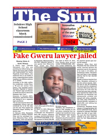 The Sun 26-31 January 2025