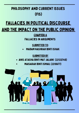 FALLACIES IN POLITICAL DISCOURSE AND THEIR IMPACT ON PUBLIC OPINION ...