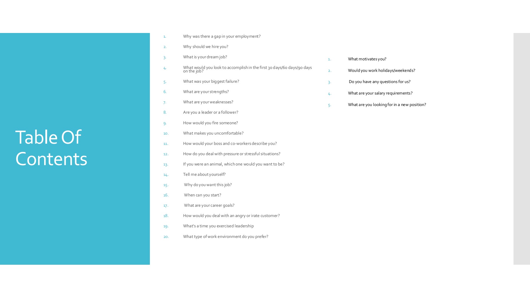 Accountant Job Interview Questions& Answers Pdf