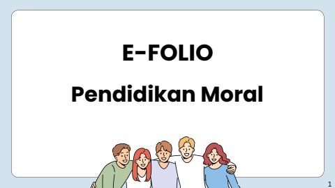 E-folio Moral
