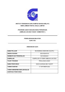 TUGASAN 1(PENULISAN) SJHK 3913 - 784-9-aiman Flip PDF | AnyFlip