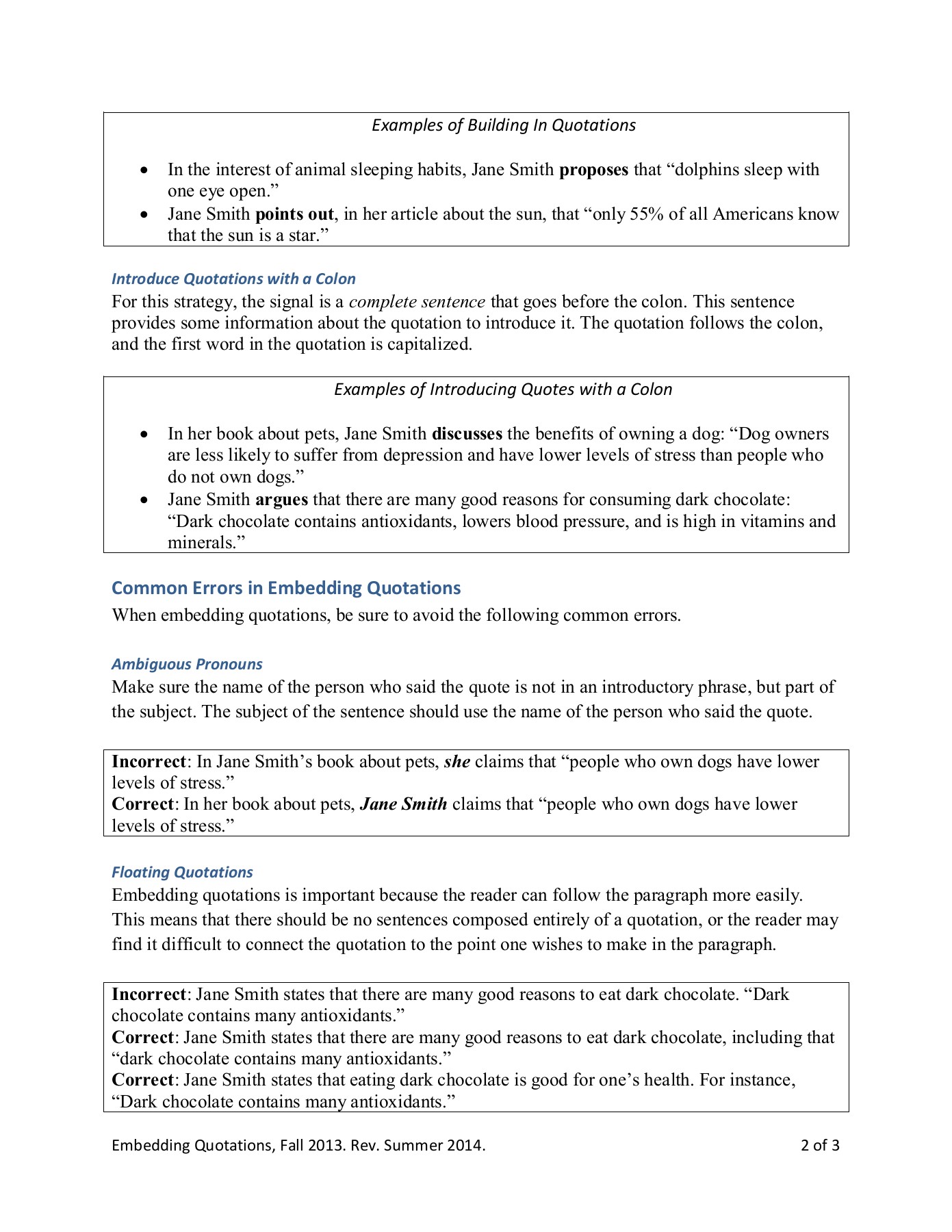 Lesson Embedding Quotes Embedding Large Quotes Teaching Resources