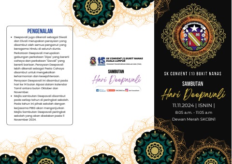 BUKU PROGRAM DEEPAVALI 2024