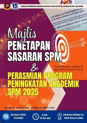 BUKU PROGRAM MAJLIS PENETAPAN SASARAN SPM 2025 - cheqiu Flip PDF | AnyFlip