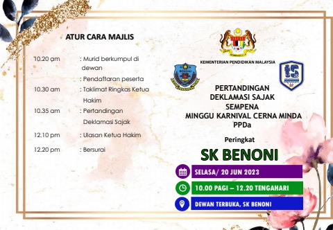 Tentatif dan AJK pertandingan Deklamasi Sajak PPDa - Hasnah Budusa Flip PDF | AnyFlip