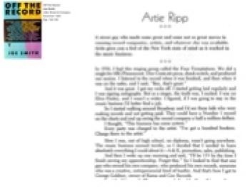 Artie Ripp Stories - smarcus819 Flip PDF | AnyFlip
