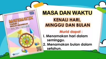 MATEMATIK TAHUN 1 HARI DAN BULAN - g-84020984 | Membalik PDF Dalam ...