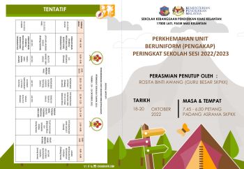 BUKU PROGRAM PERKHEMAHAN UNIT BERUNIFORM - g-58100916 Flip PDF | AnyFlip