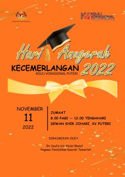BUKU PROGRAM HARI ANUGERAH KECEMERLANGAN 2022 - rosnirasid Flip PDF ...