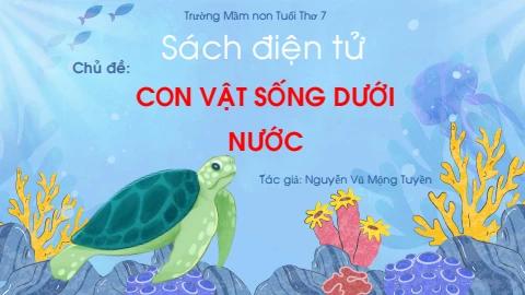 con vat song duoi nuoc