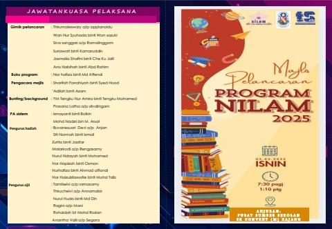 BUKU PROGRAM PELANCARAN NILAM 2025 - NOR HAFIZA BINTI MD AFFENDI KPM ...