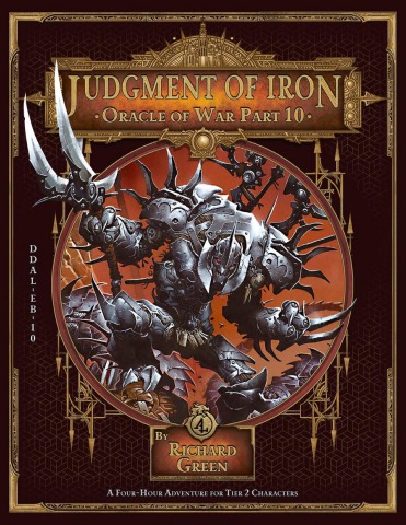Oracle of War Vol. 10: Judgment of Iron