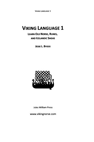 (Viking Language Series) Jesse L. Byock - Viking Language 1_ Learn Old ...