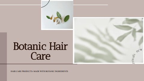 Buy Best Vegan Hair Shampoo at Botanic Hair Care - Botanic Hair Care ...