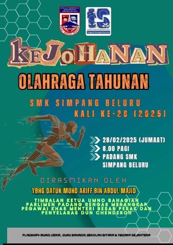 BUKU PROGRAM KEJOHANAN OLAHRAGA TAHUNAN SMK SIMPANG BELURU KALI KE-28 2025