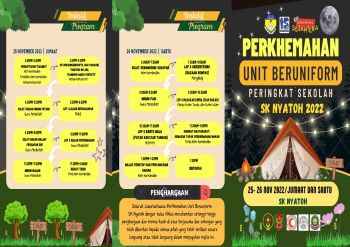 Buku Program Perkhemahan Unit Beruniform SK Nyatoh 2022 - azlin sha ...