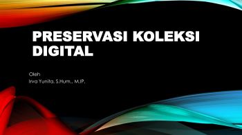 Preservasi Koleksi Digital - irvata27 | PDF Online | AnyFlip