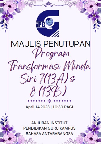 Majlis Penutupan Program Transformasi Minda - NURSYUHADAH BINTI ...