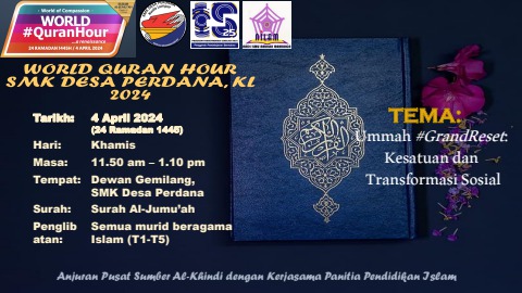 Buku Program World Quran Hour 2024